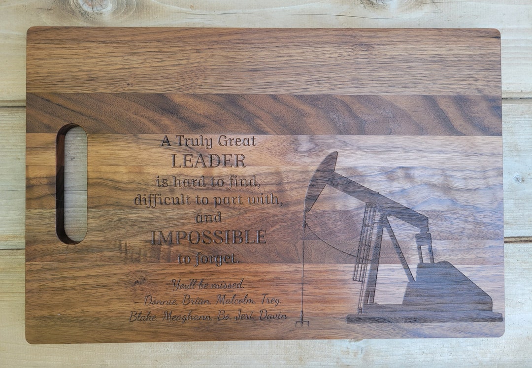 Oil Field Retirement Gift, Oil Company Gift, Employee Retirement Gift ...