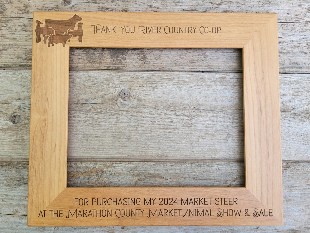 4-H Thank You Gift, 4H Photo Frame, Gift for 4-H Project Buyer, Gift ...