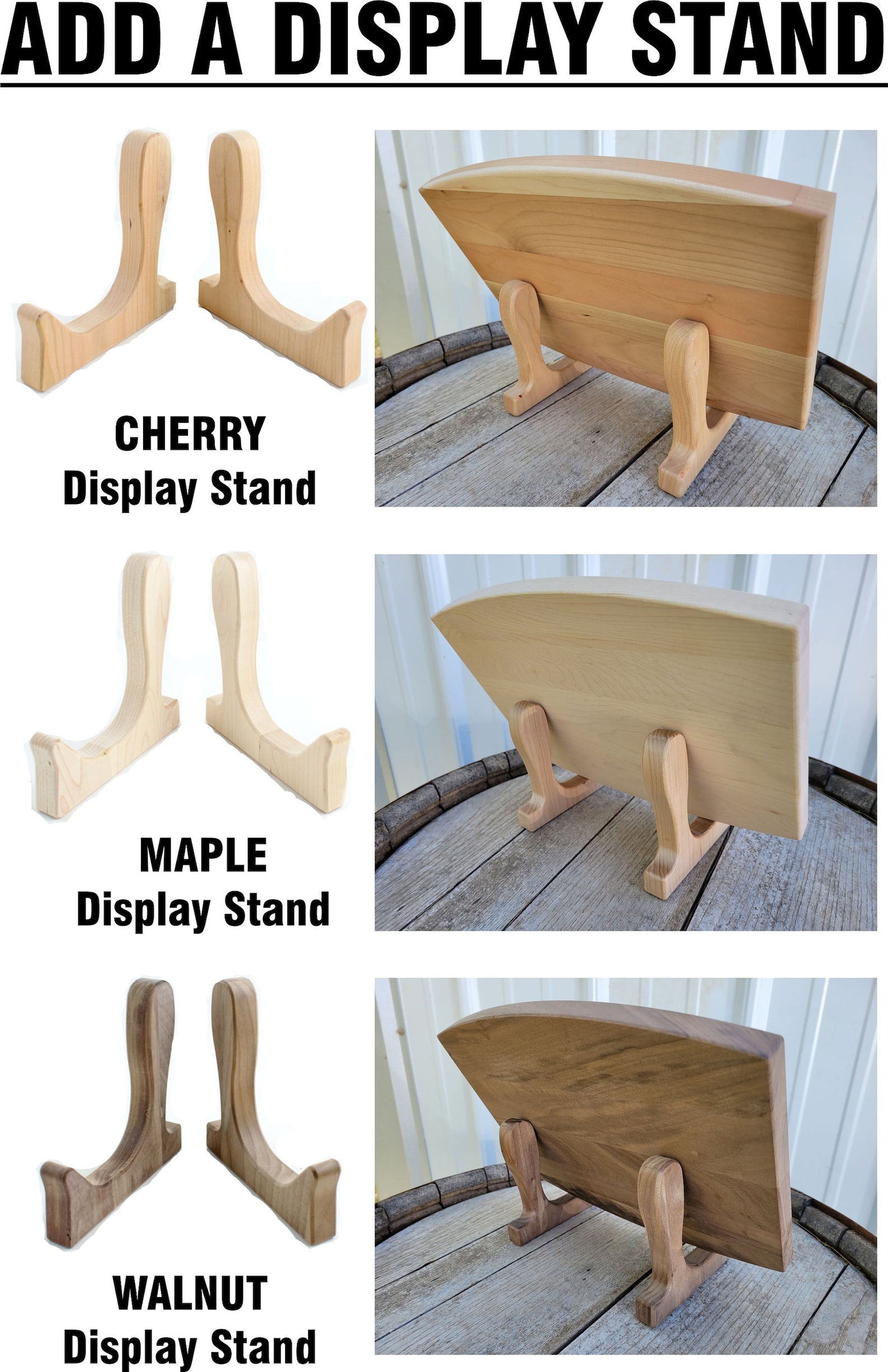 Cutting Board Display Stand, Cutting Board Stand, Display Stand for ...