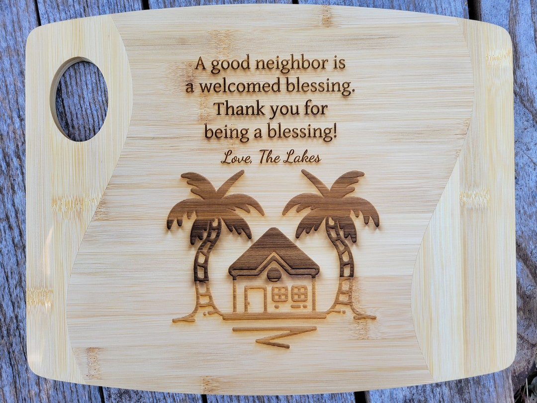 Gift for Neighbors, Welcomed Blessing, Christmas Gift Ideas, A Good ...