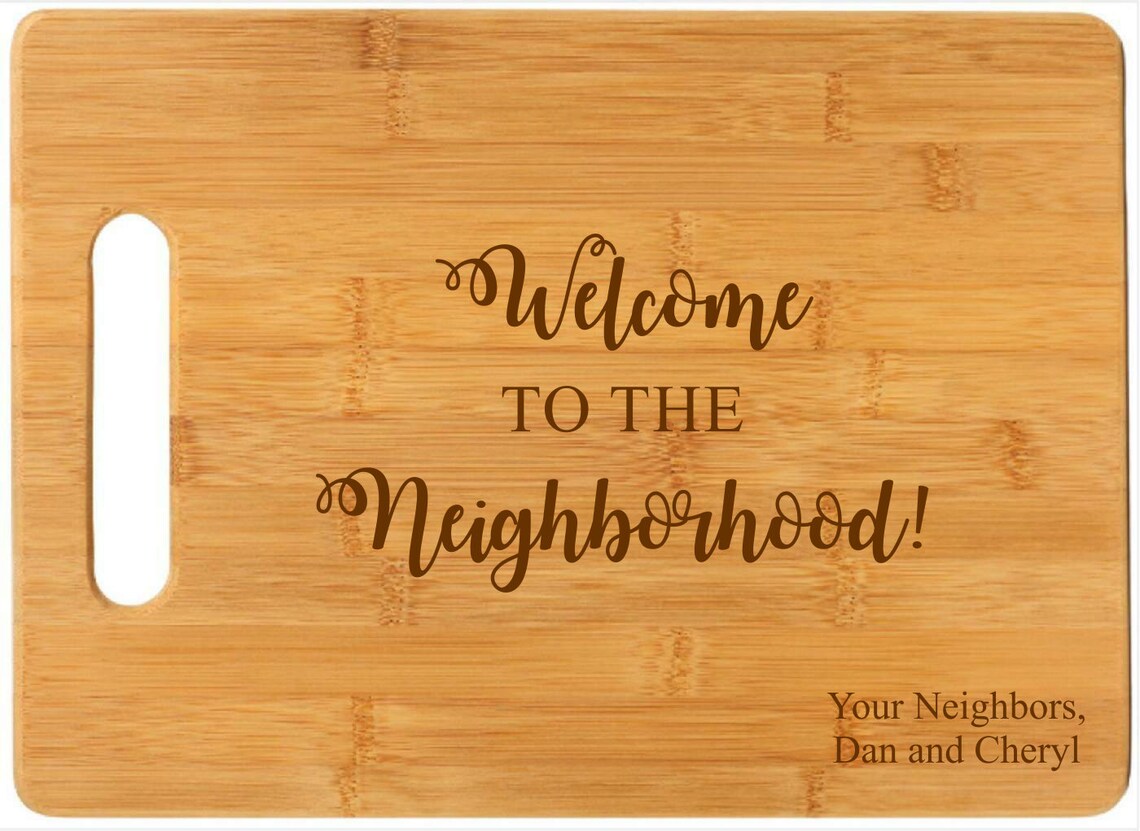 New Neighbors Gift Welcome to the Neighborhood Housewarming | Etsy