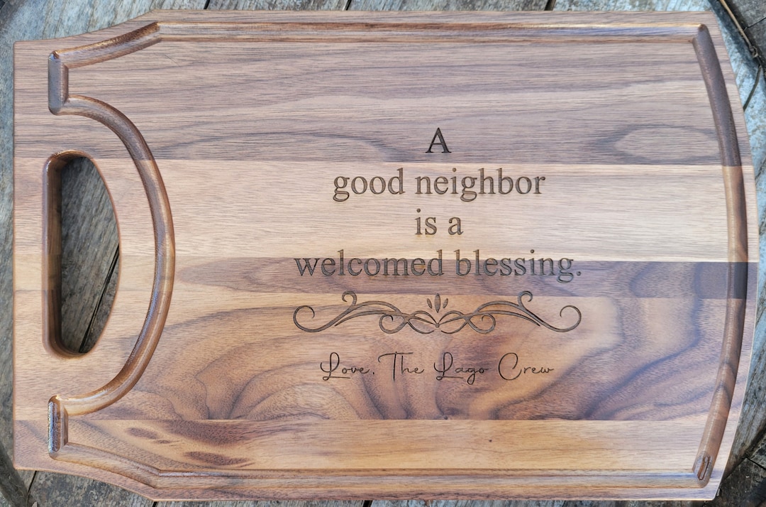 Gift for Neighbors Welcomed Blessing Christmas Gift for Neighbor A Good ...