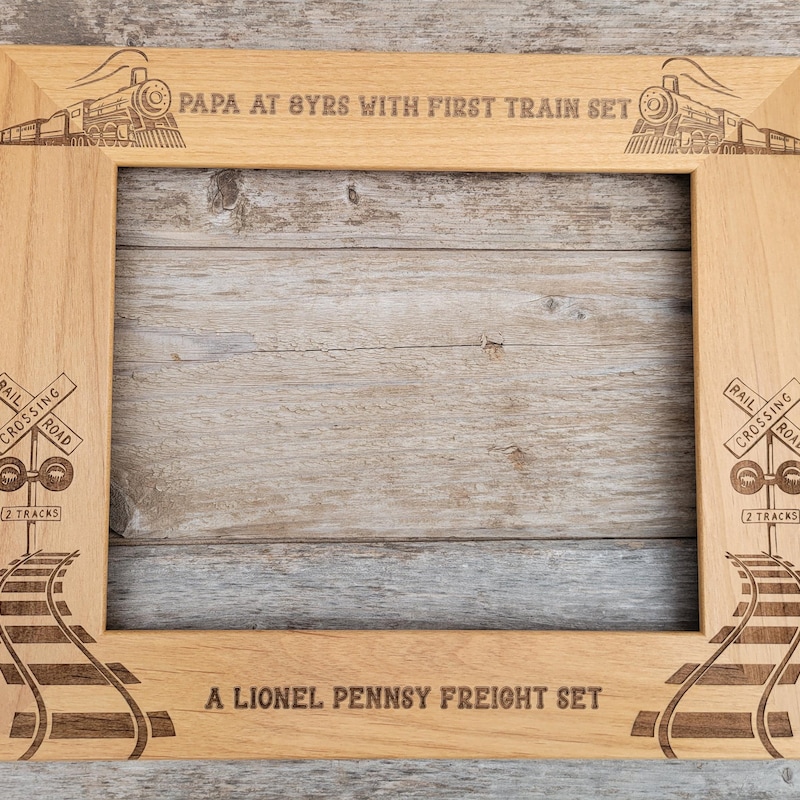 Train Pictures Frames - Etsy