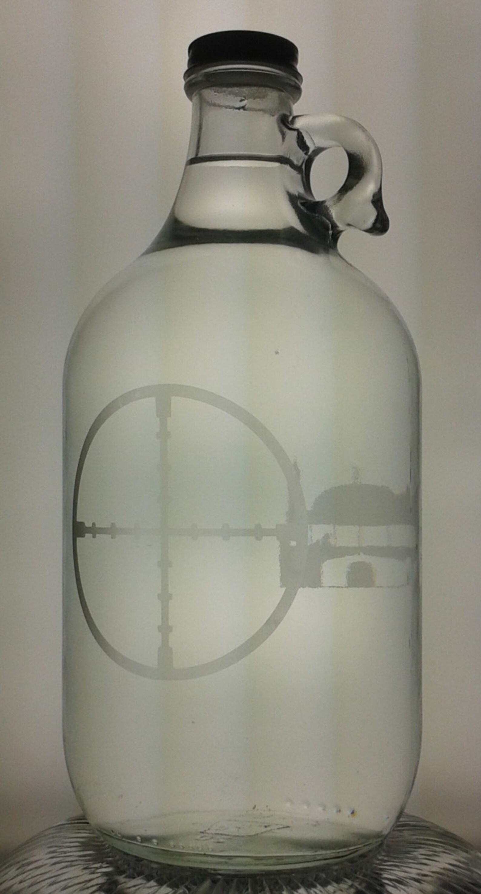 Sniper Scope 64oz Clear Etched Beer Growler - Etsy