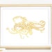 Snake Art Gold Foil Print Ball Python Animal Prints Oddity - Etsy