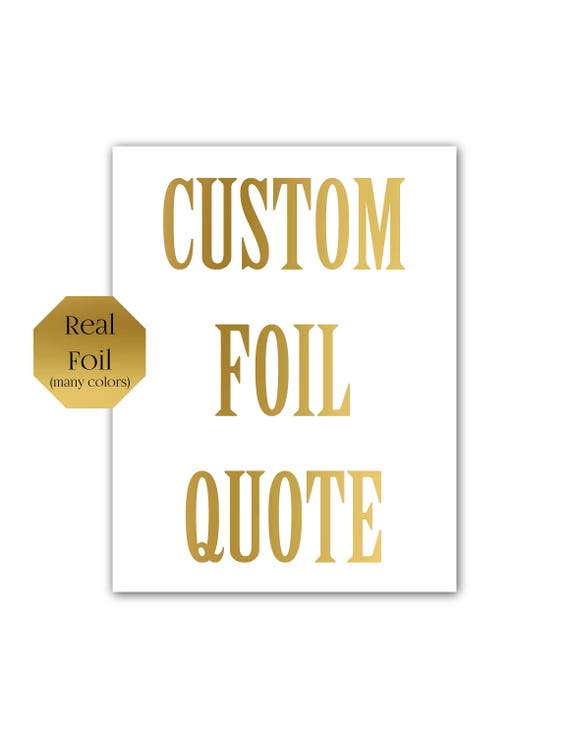 Gold Foil Quotes New ! Gold Foil Positive Quote Stickers