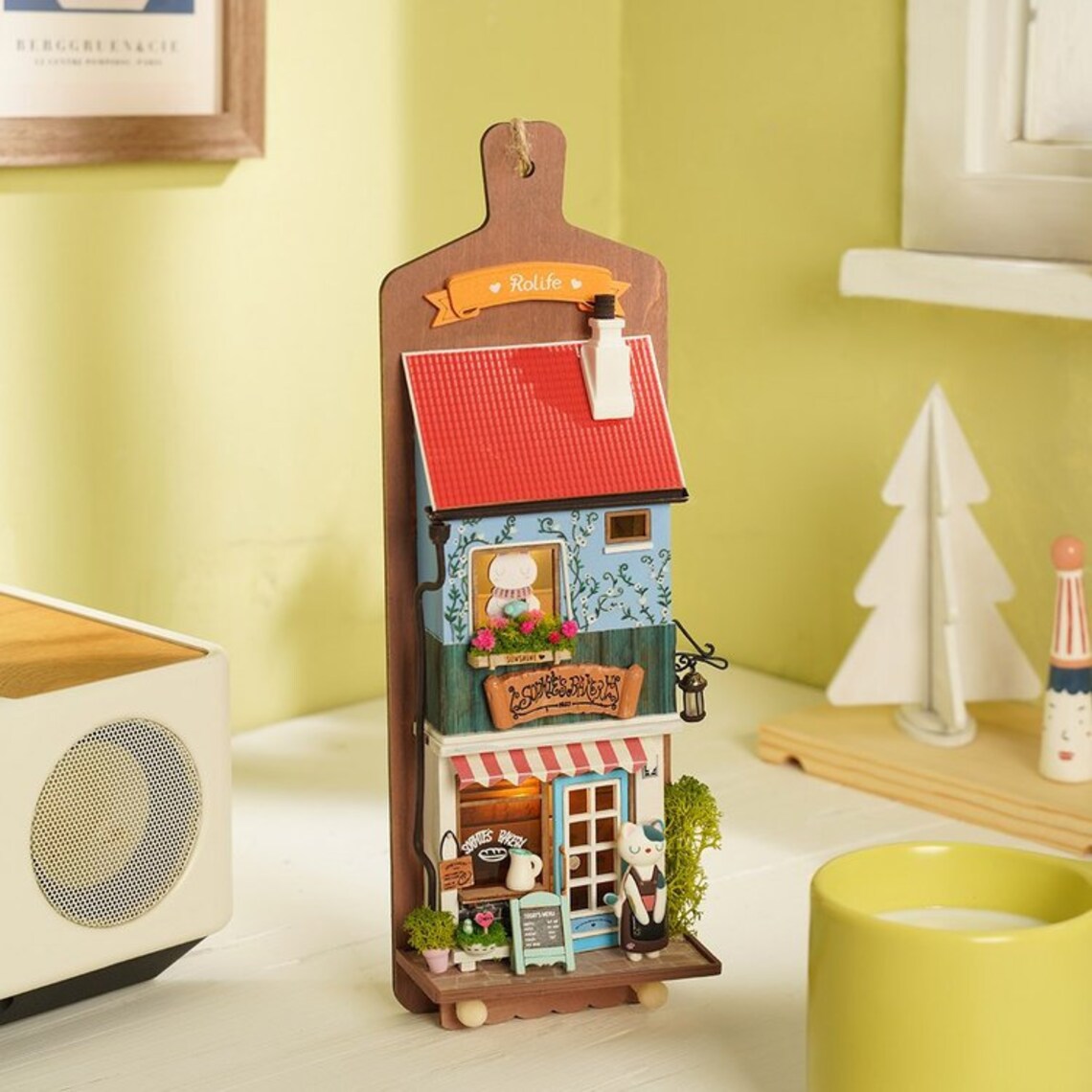 Aroma Toast Lab DIY Wall Hanging Miniature House Kit - Etsy