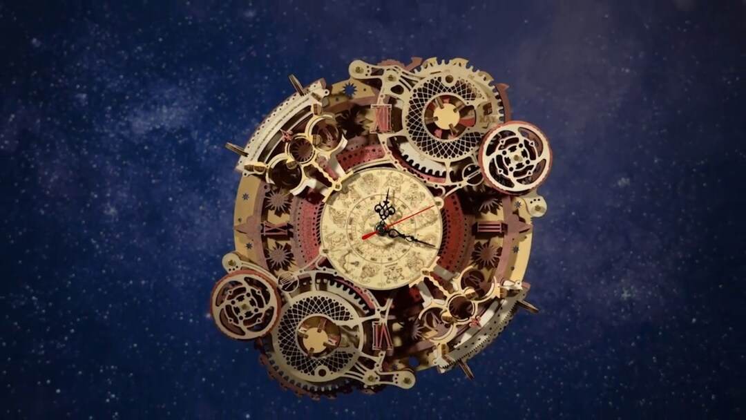 Zodiac Wall DIY Clock Time Engine - Etsy