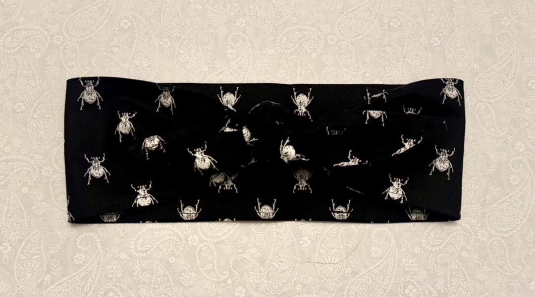 Beetles Headband Bugs Bandana Insect Hair Wrap Head Scarf Accessory Pin ...