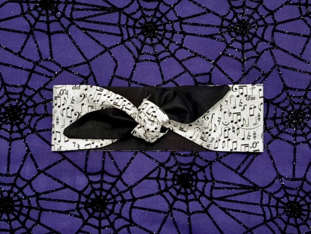 Music Notes Headband Music Teacher Bandana Musician Lover Birthday Band ...