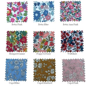 Liberty Print 11cm Numbers Iron on Applique - Etsy UK