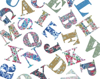 Liberty Print Iron on Applique Fish Nursery Applique Shapes - Etsy UK