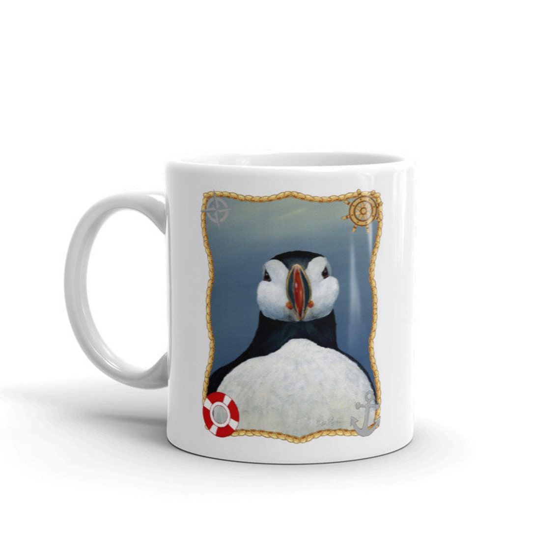 Puffin Coffee Mug Cute Puffin Gift for Him or Her Gift for | Etsy
