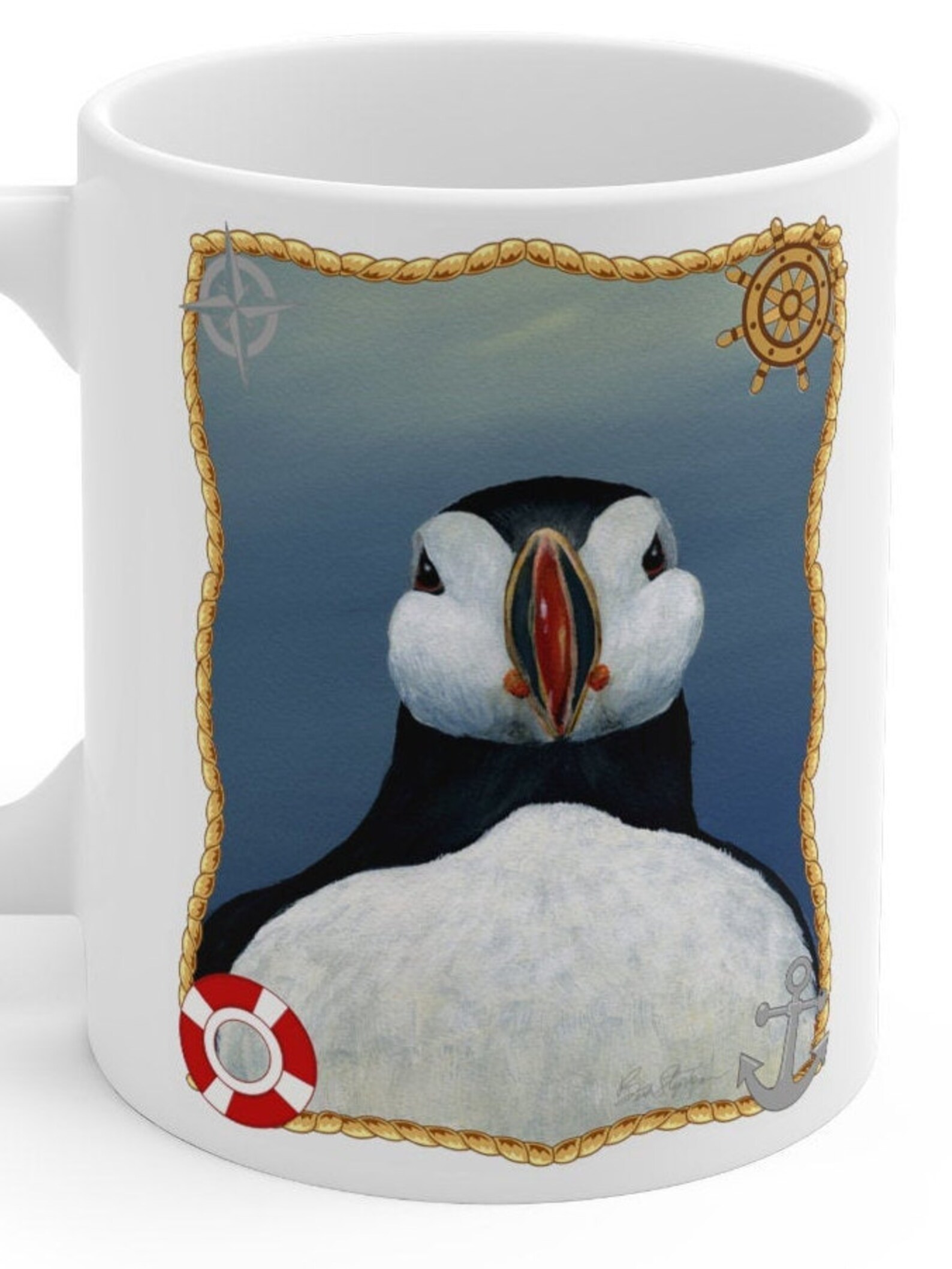 Puffin Coffee Mug Cute Puffin Gift for Him or Her Gift for - Etsy