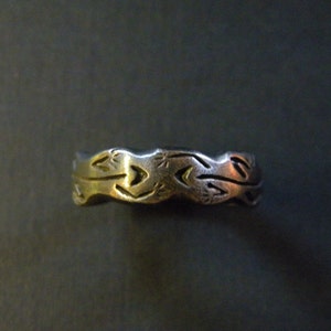 Two Lizards Ring: Sterling Silver - Etsy