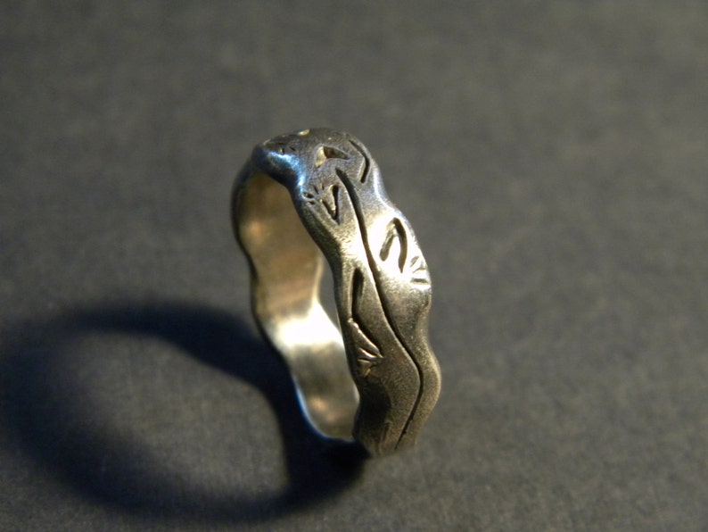 Two Lizards Ring: Sterling Silver - Etsy