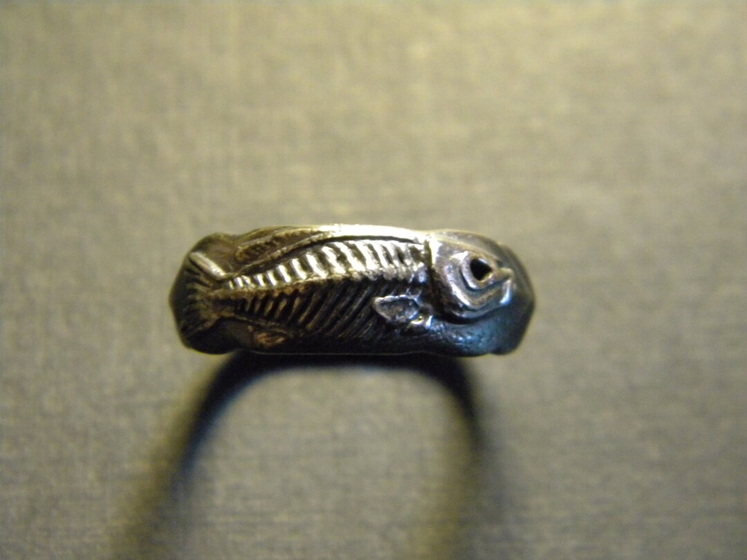 Fish Bone Ring: Sterling Silver - Etsy