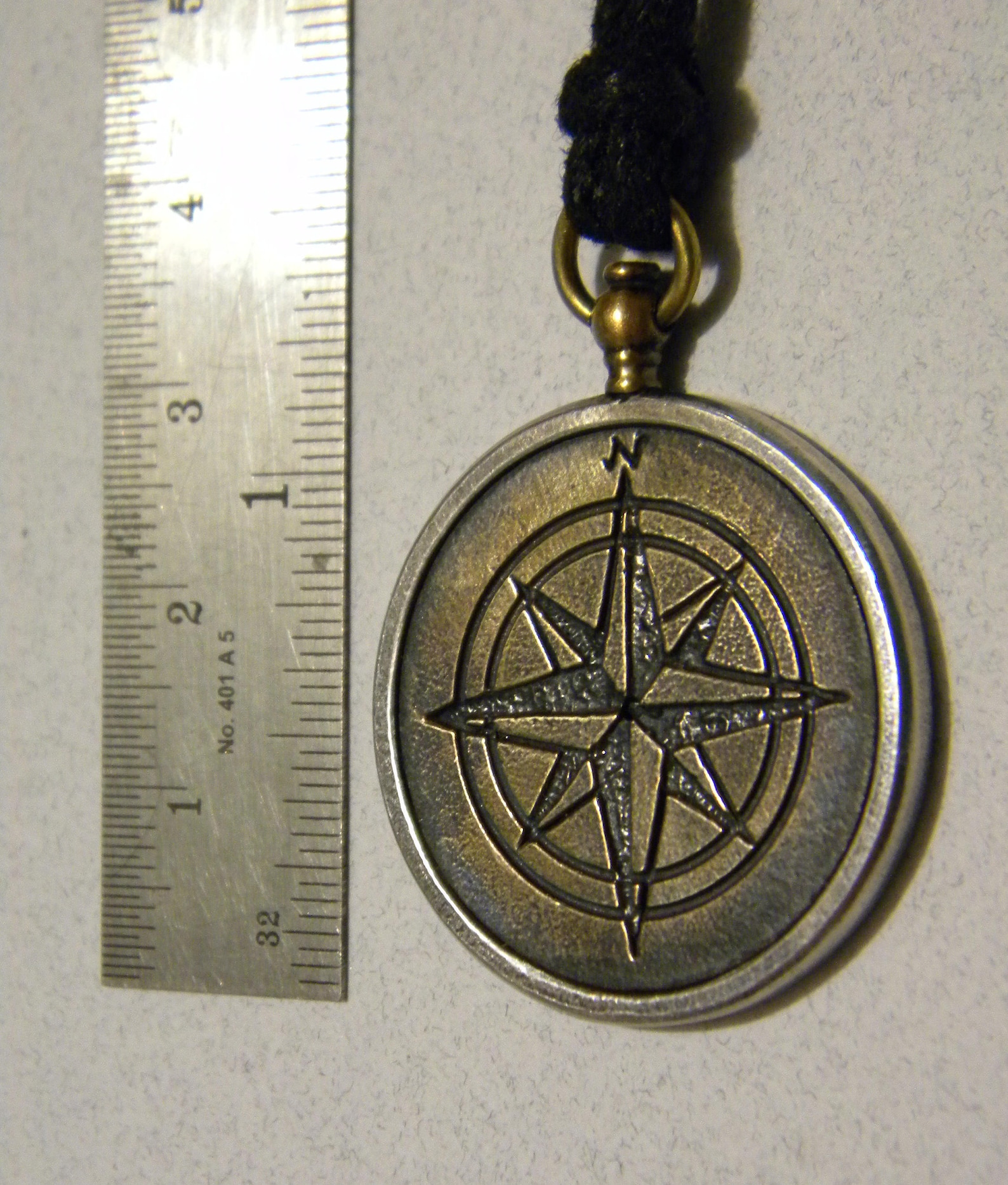Compass Pendant - Etsy