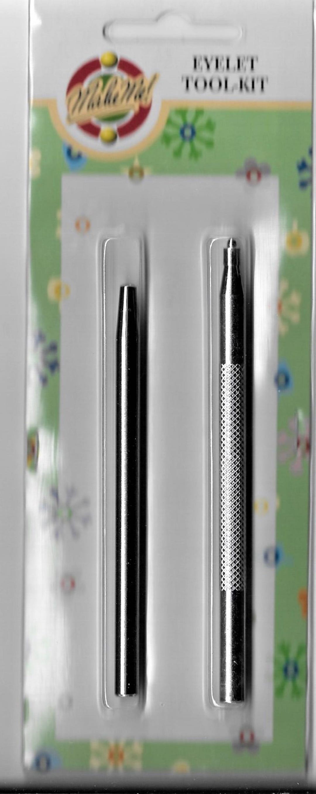 Craft Tool -eyelet Tool Kit- for Punching Holes -instructions on Back ...