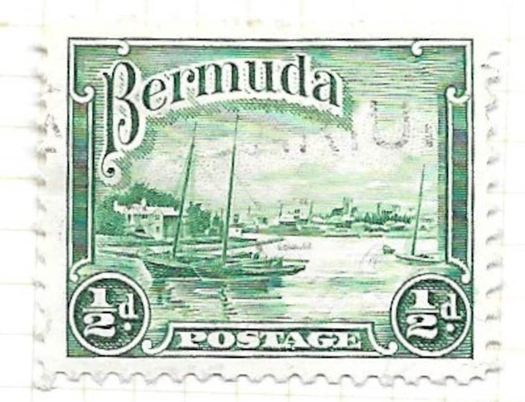 Bermuda Postage Stamps 1936-7 7 Different Stamps as Description 2106a-e ...