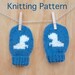 PDF - Baby Dinosaur Mittens - KNITTING PATTERN - Etsy