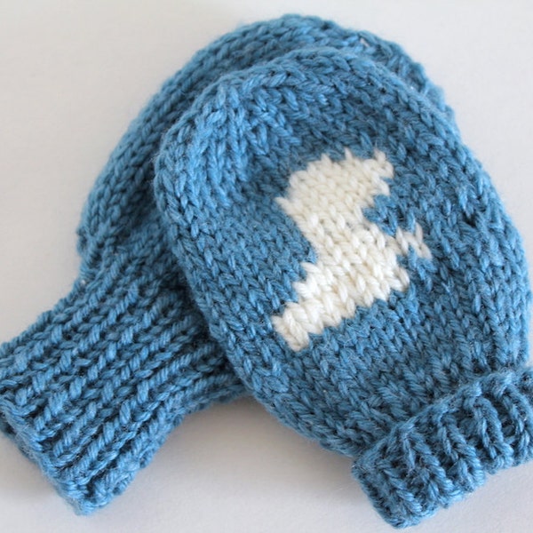 Dinosaur Mittens - Etsy