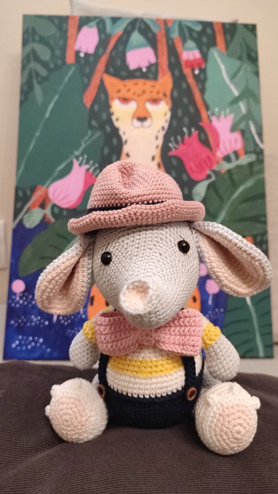 Doki the Elephant Thelittlehookcrochet Elephant Crochet | Etsy