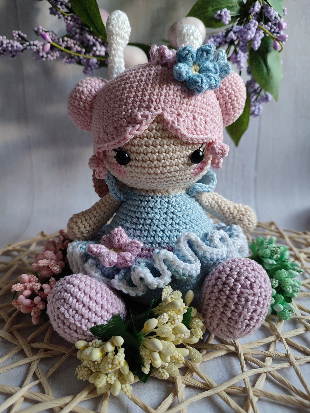 Posy the Fairy Pixie Doll Thelittlehookcrochet Stuffed Doll - Etsy