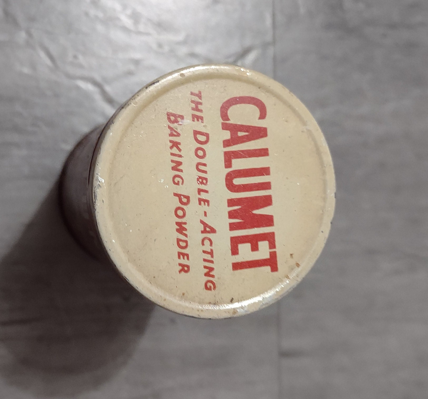 Vintage Calumet Double-acting Baking Powder Tin 6 Oz Size Advertising ...