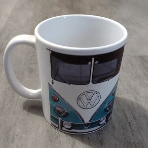 Vintage VW Volkswagen Bus Hippie Van Coffee Mug - Etsy