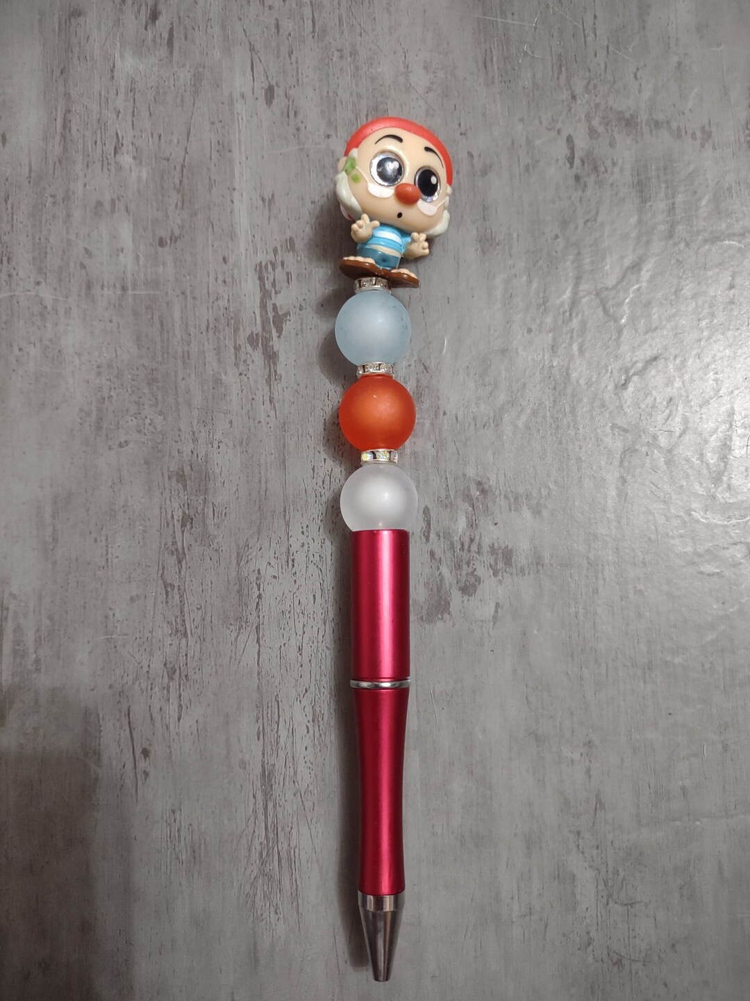 Disney Doorables Peter Pan mr. Smee Custom Made Beaded Ink Pen - Etsy