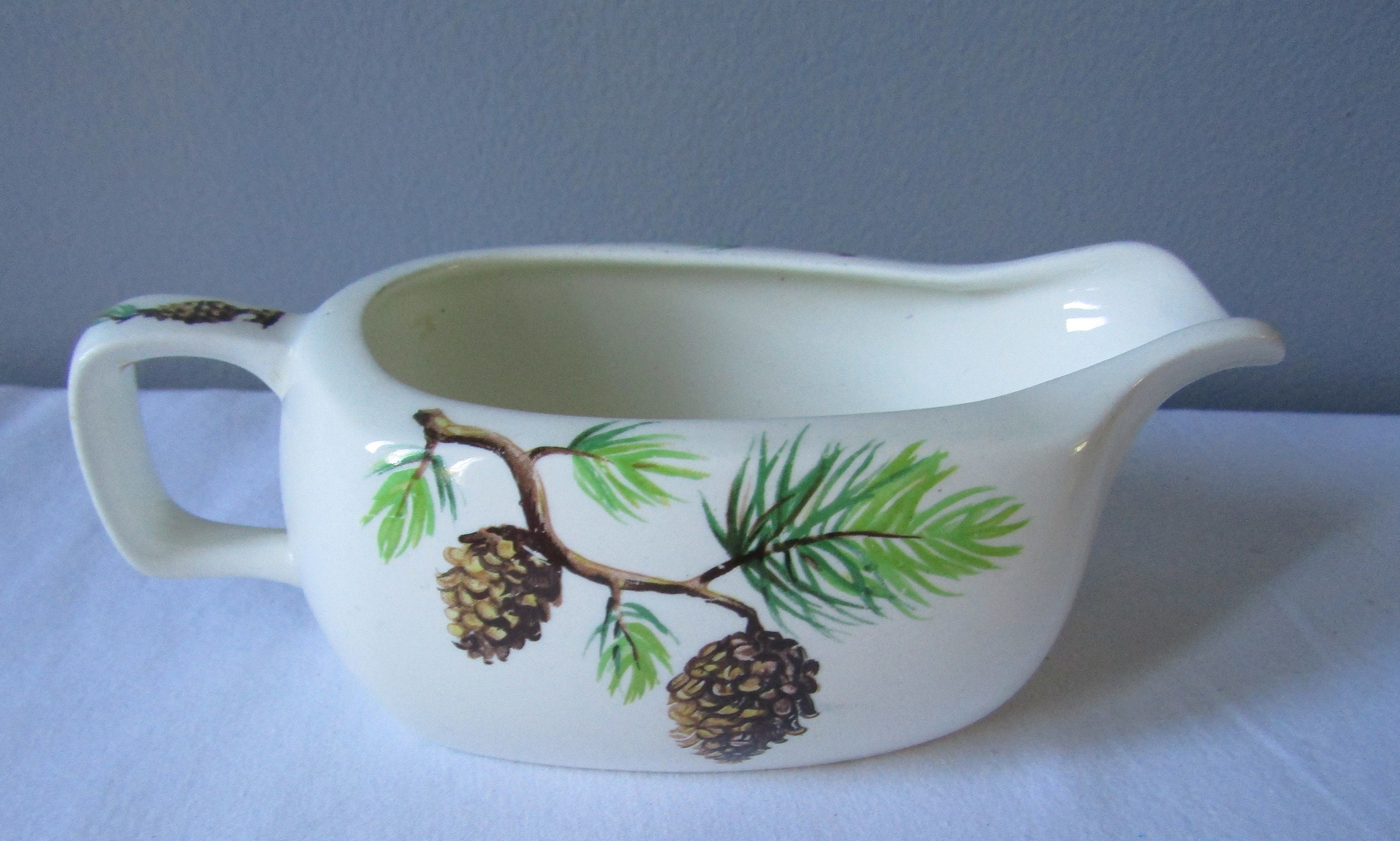 Midwinter Modern Stylecraft Shape Pine Cone Fir Gravy Boat ...