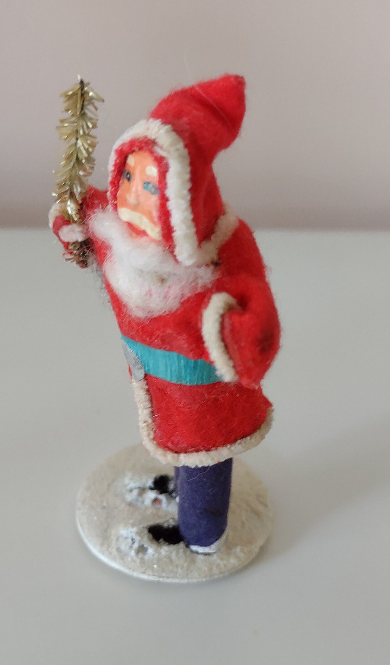 Vintage Santa Claus Figurine Made in Japan - Etsy