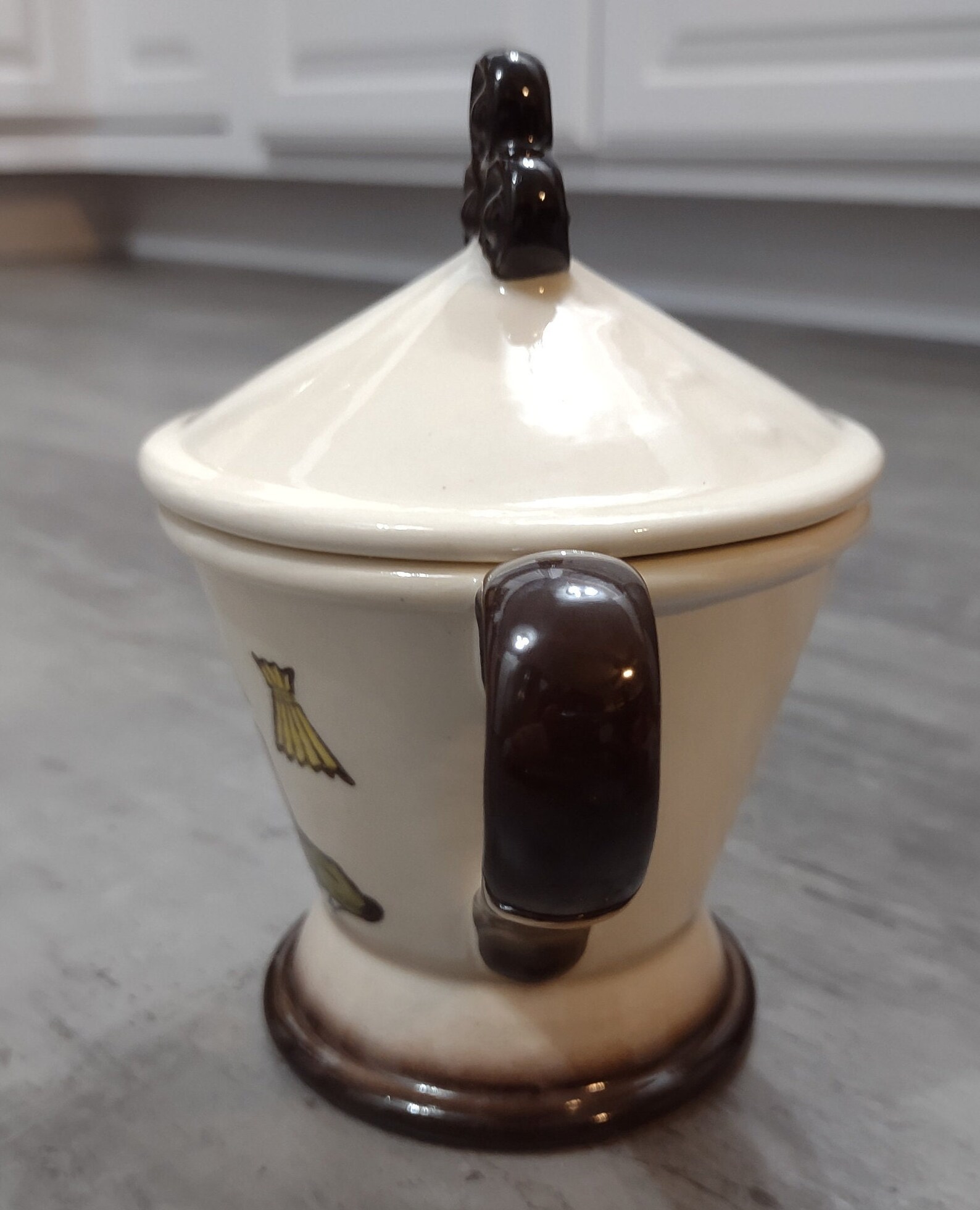 Poppy Trail by Metlox Holstein Herd Creamer Pitcher With Lid - Etsy