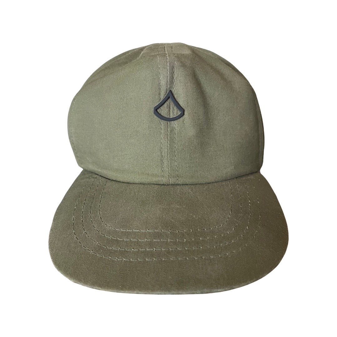 Vintage 70's/80's US Army Ace Mfg Co 8-1523-CF Green Military Cap Tag Size 7 1/4. Has Rank ...