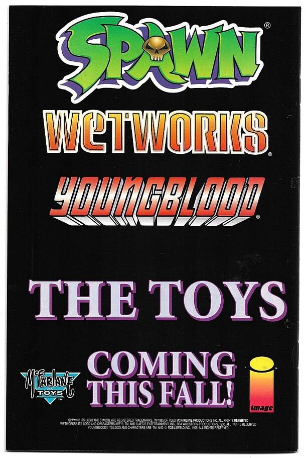 Spawn 34 1995 image Comics / Todd Mcfarlane Art & Cover / the Violator ...