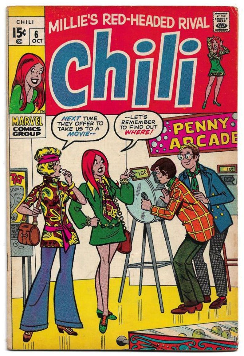 Chili #6 (1969) *marvel Comics / Cover Artwork by Stan Goldberg / Dolly ...
