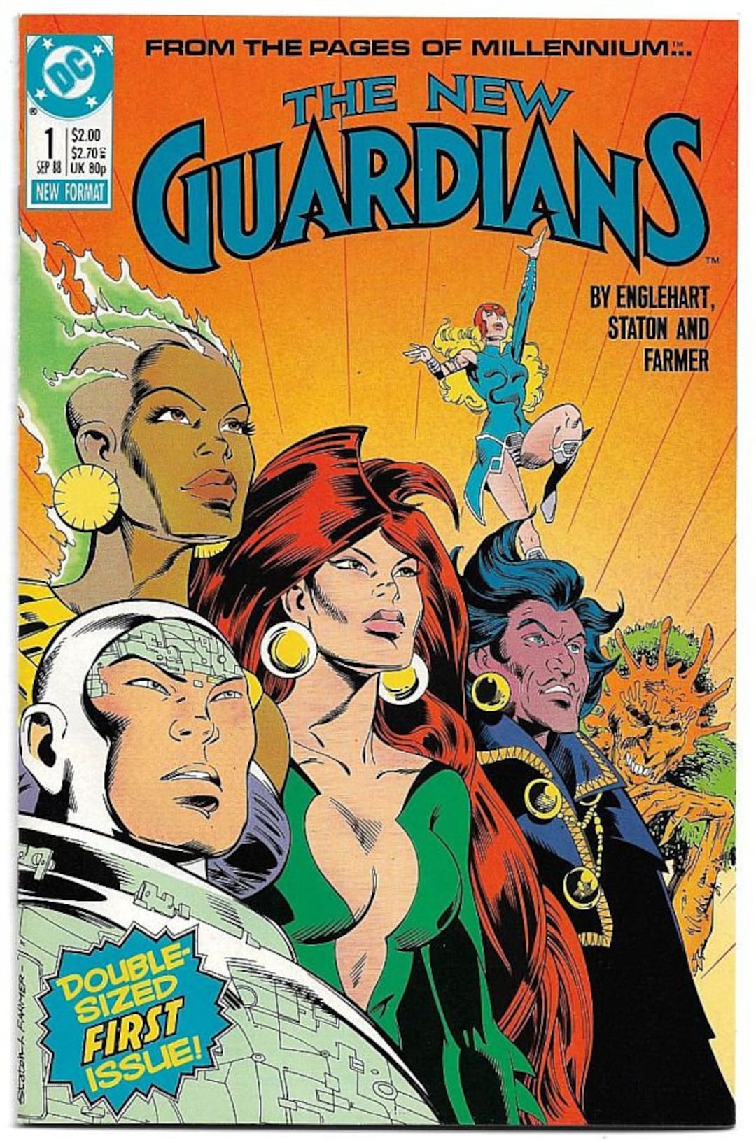 The New Guardians #1 (1988) *DC Comics / the Hemo-goblin / Vampire ...