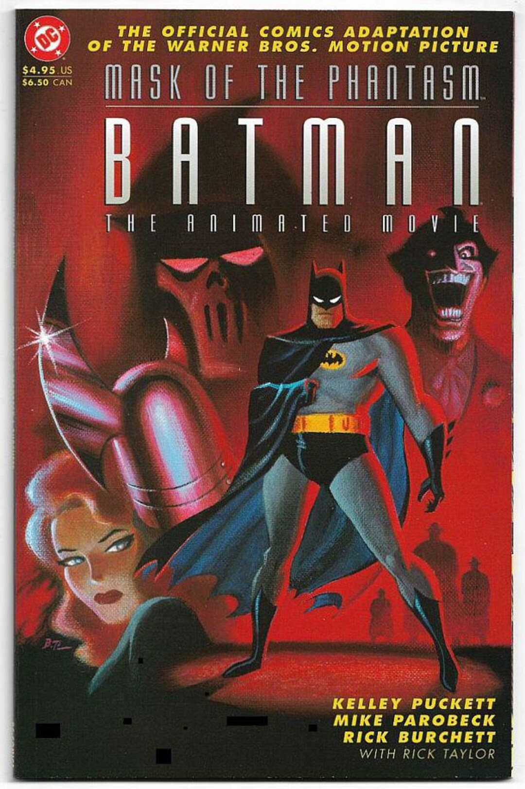 Batman: Mask of the Phantasm - the Animated Movie (1993) *DC / Adaptation* - Etsy