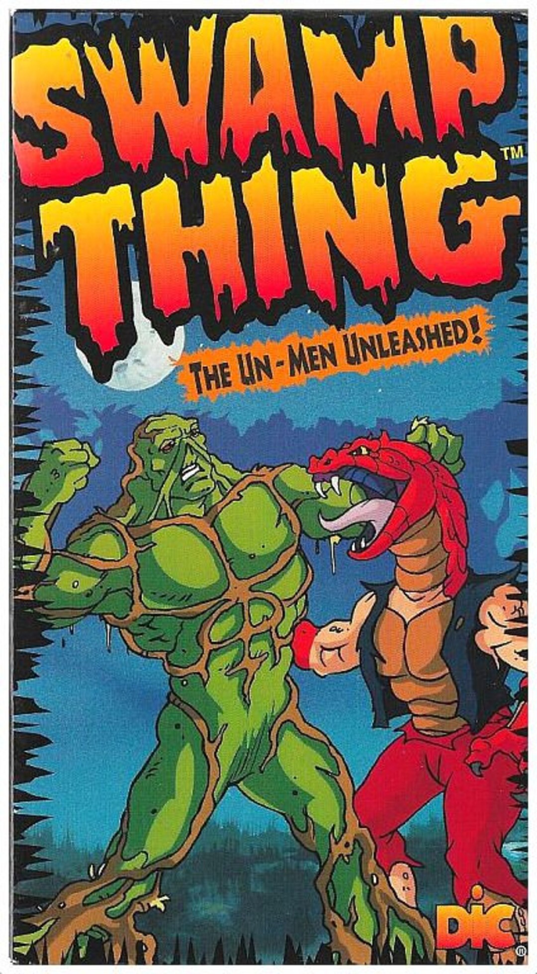 VHS Swamp Thing: the Un-men Unleashed 1990 features 1st - Etsy