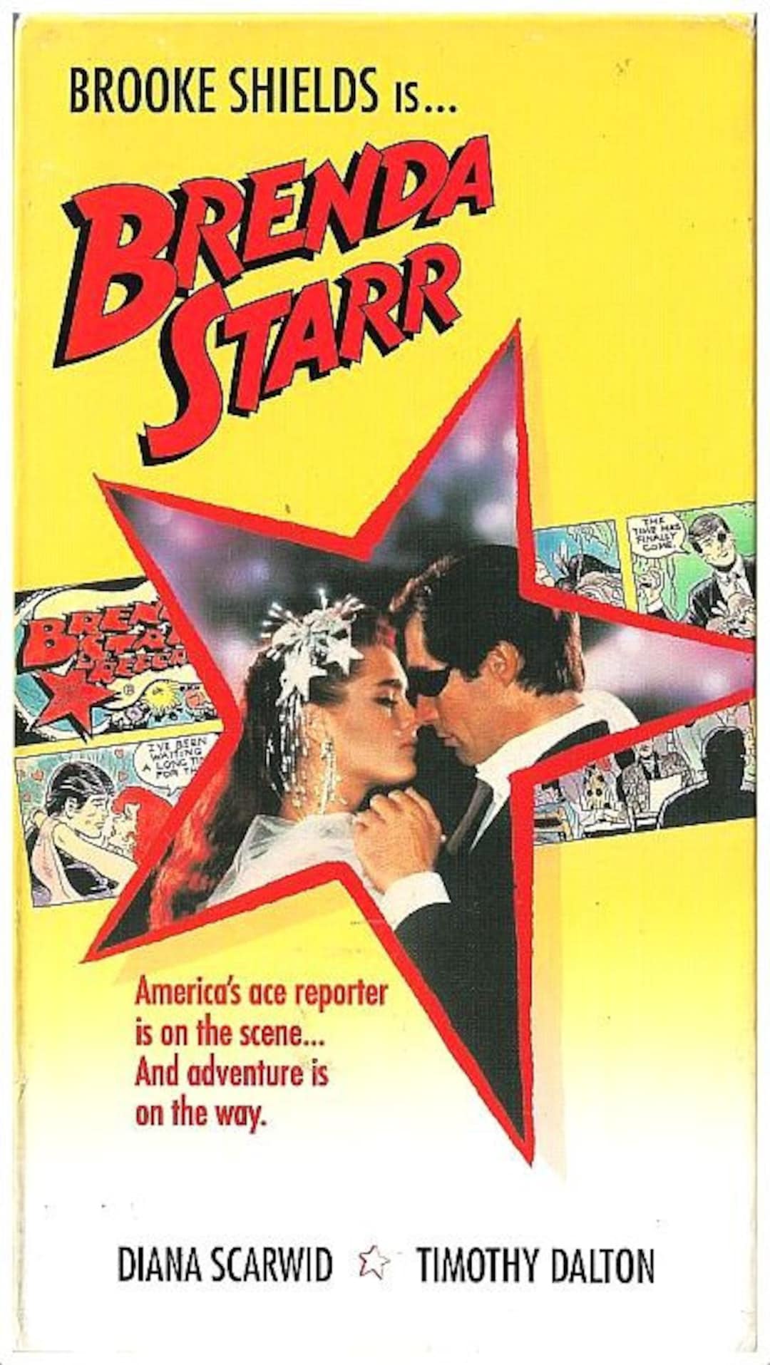 VHS Brenda Starr 1989 Brooke Shields / Diana Scarwid / - Etsy.de