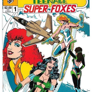 Sultry Teenage Super Foxes #1 (1987) *solson Publications / Madame ...
