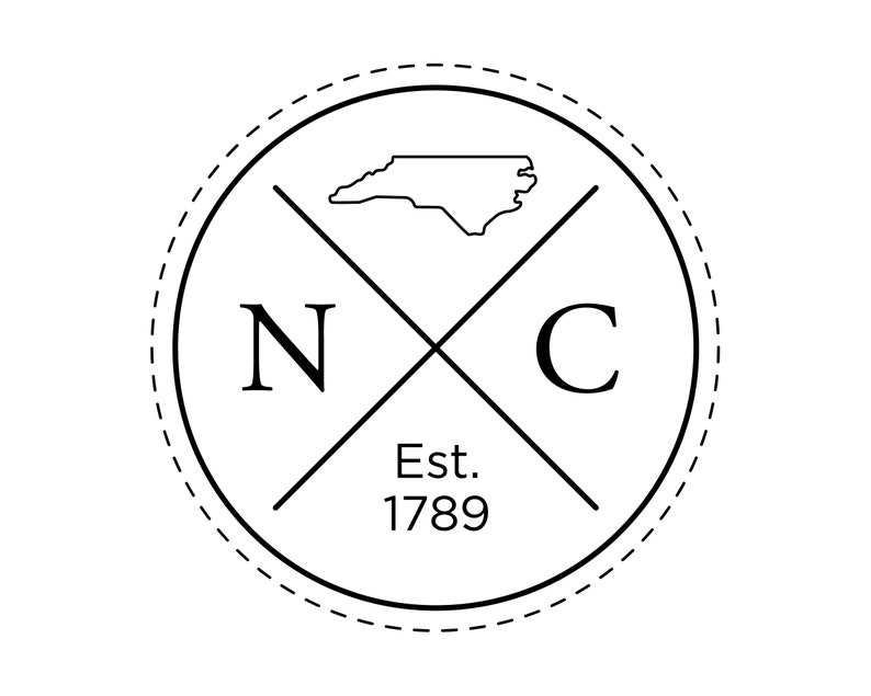 North Carolina Home SVG North Carolina Logo Svg North - Etsy