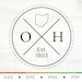 Ohio SVG Ohio Home Svg Ohio Logo Svg OH Svg State Svg | Etsy