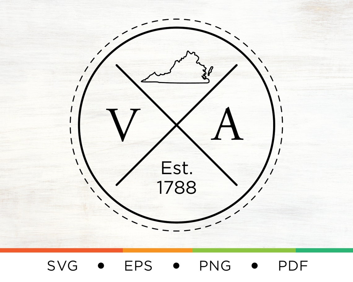Virginia Home SVG Virginia Logo Svg Virginia Svg VA Svg - Etsy