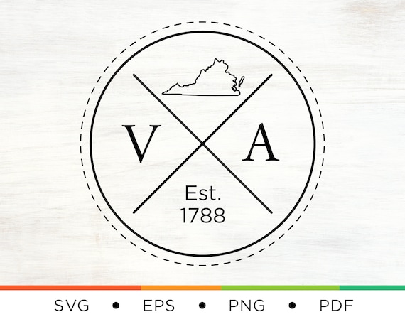 Virginia Home SVG Virginia Logo Svg Virginia Svg VA Svg - Etsy