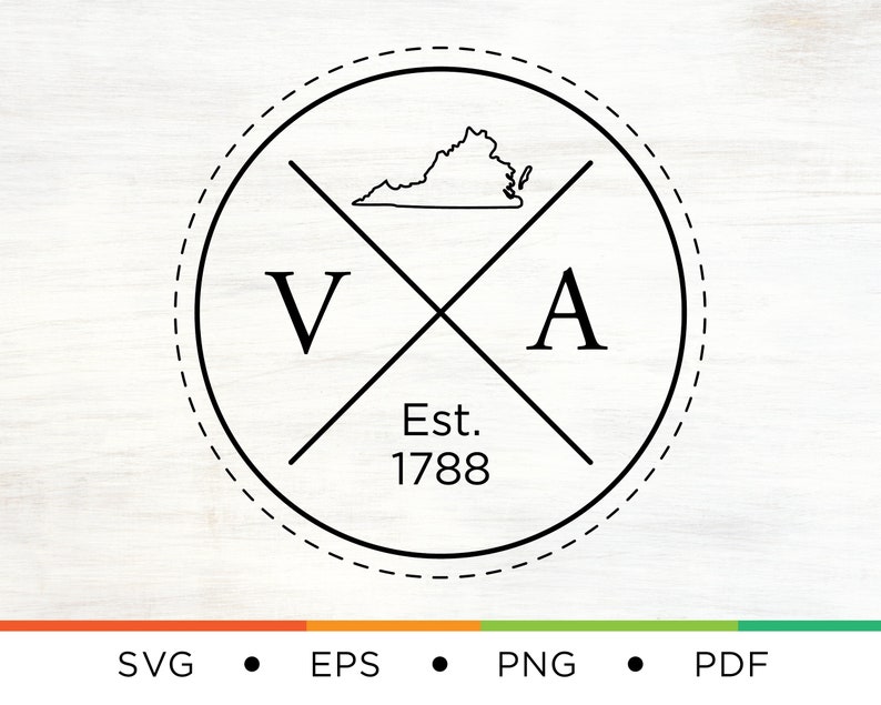 Virginia Home SVG Virginia Logo Svg Virginia Svg VA Svg - Etsy