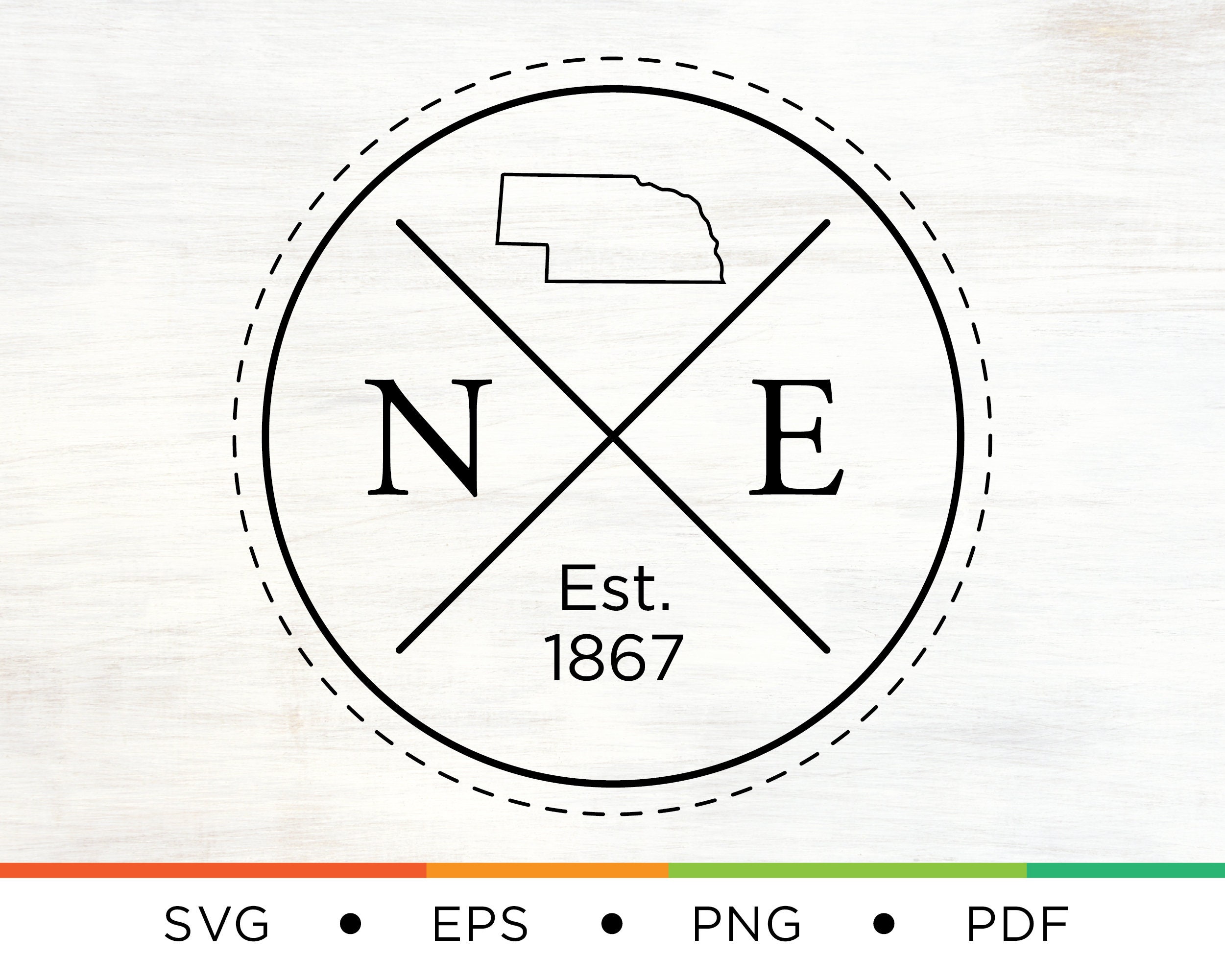 Nebraska Home SVG Nebraska Logo Svg Nebraska Svg NE Svg | Etsy