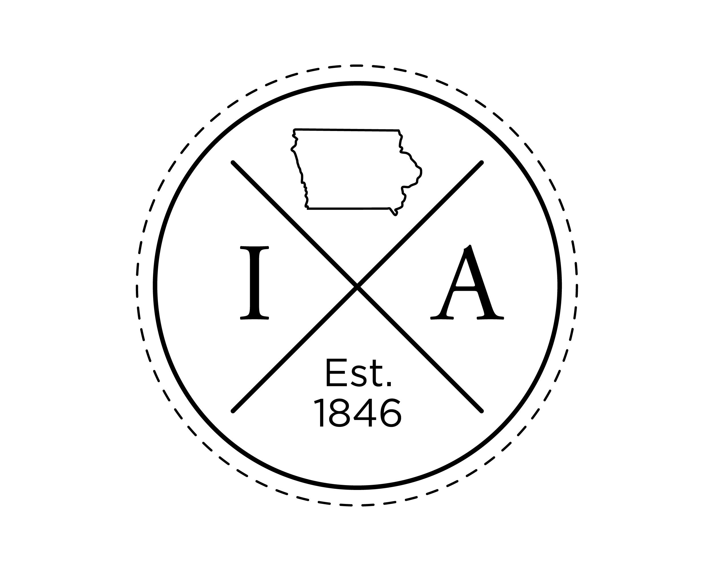 Iowa Home SVG - Iowa Logo Svg - Iowa SVG - State Svg - Home Svg - Logo ...