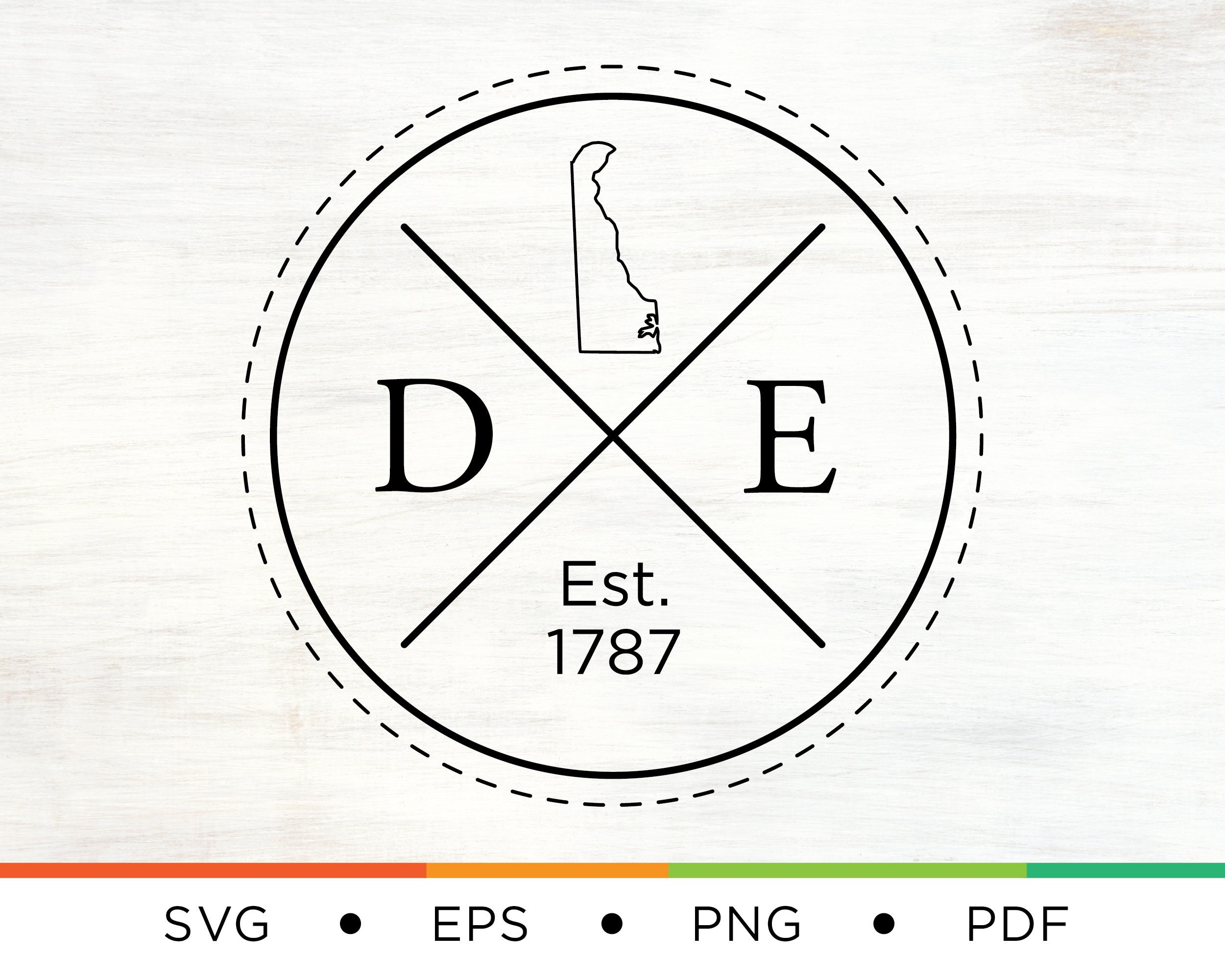 Delaware Home SVG - Delaware Logo Svg - Delaware SVG - DE Svg - State ...